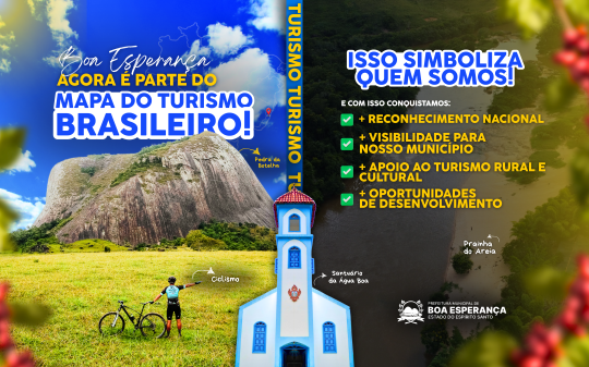Boa Esperança volta ao Mapa do Turismo Brasileiro e reforça vocação ...