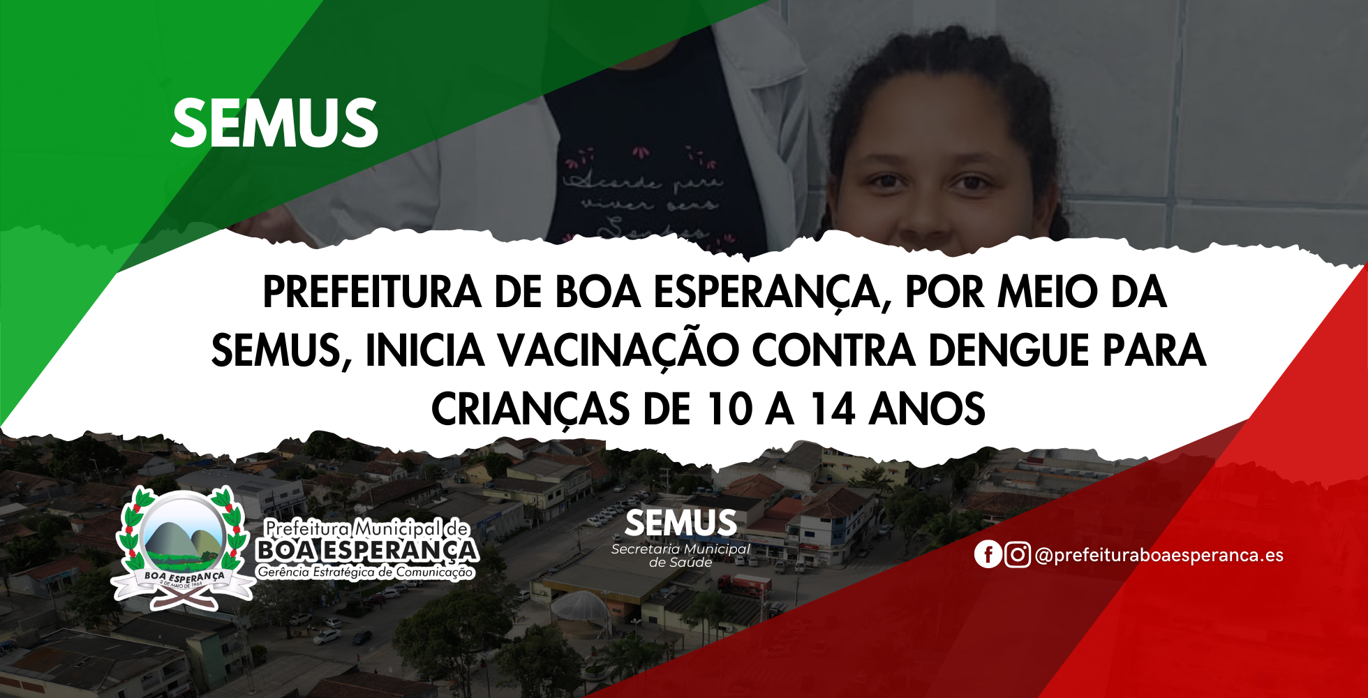 Prefeitura de Boa Esperança, Por Meio da SEMUS, Inicia Vacinação Contra ...